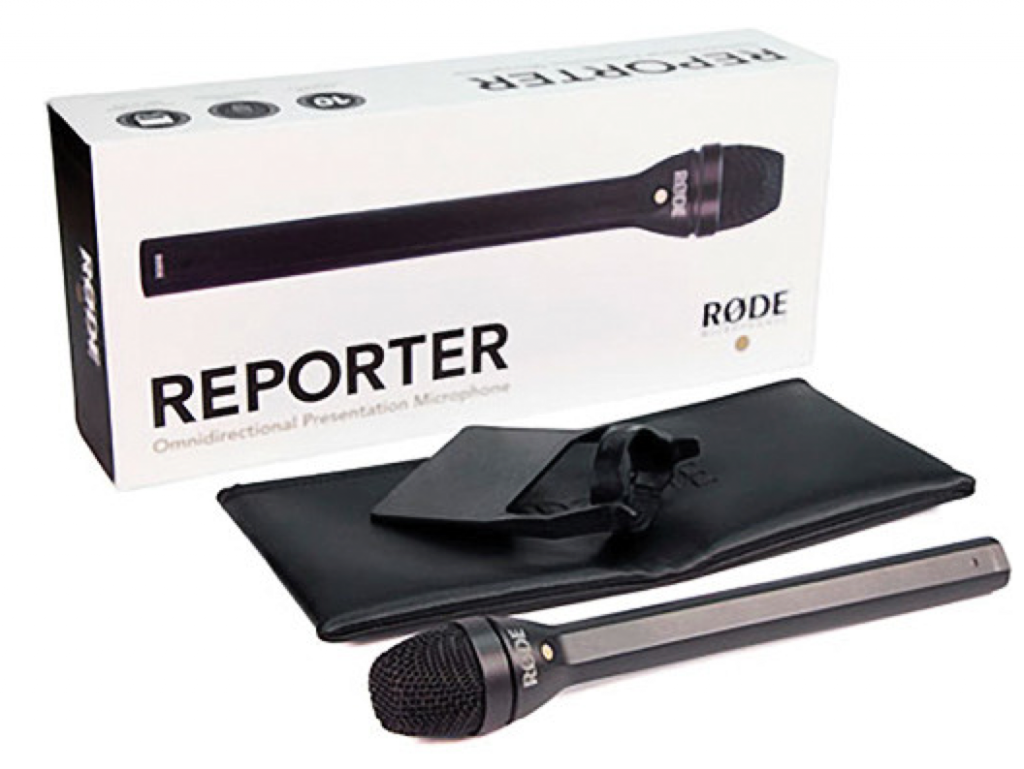 Rode Reporter Omnidirectional Handheld Interview Microphone | CheesyCam