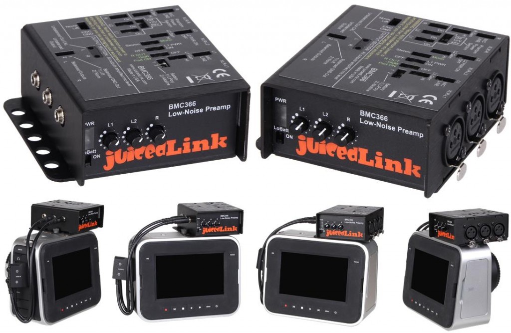Juicedlink BMC366 for Blackmagic, Tascam DR-60D Comments | CheesyCam